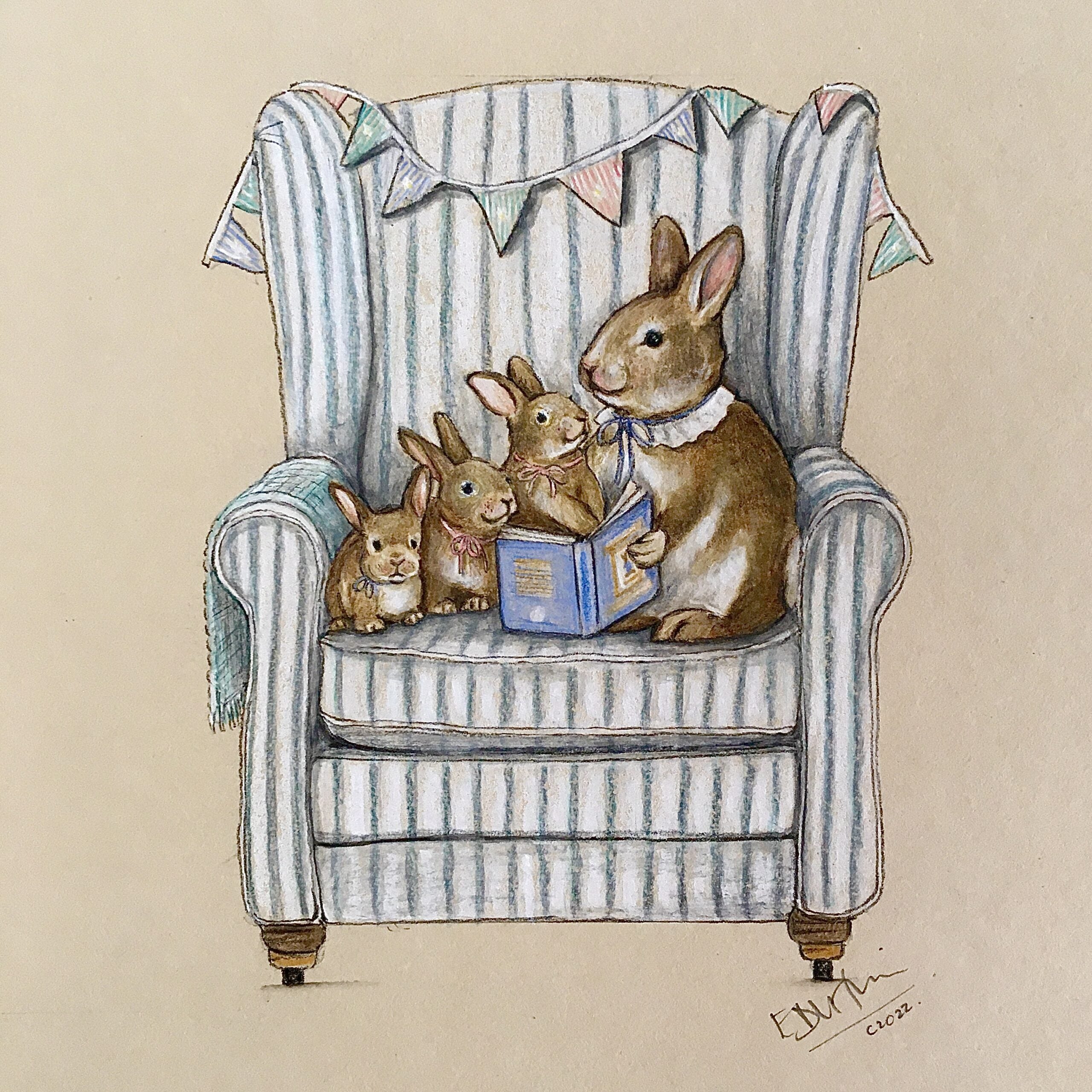 Bunnies and Beatrix Potter – Emily Duffin Country Illustrations