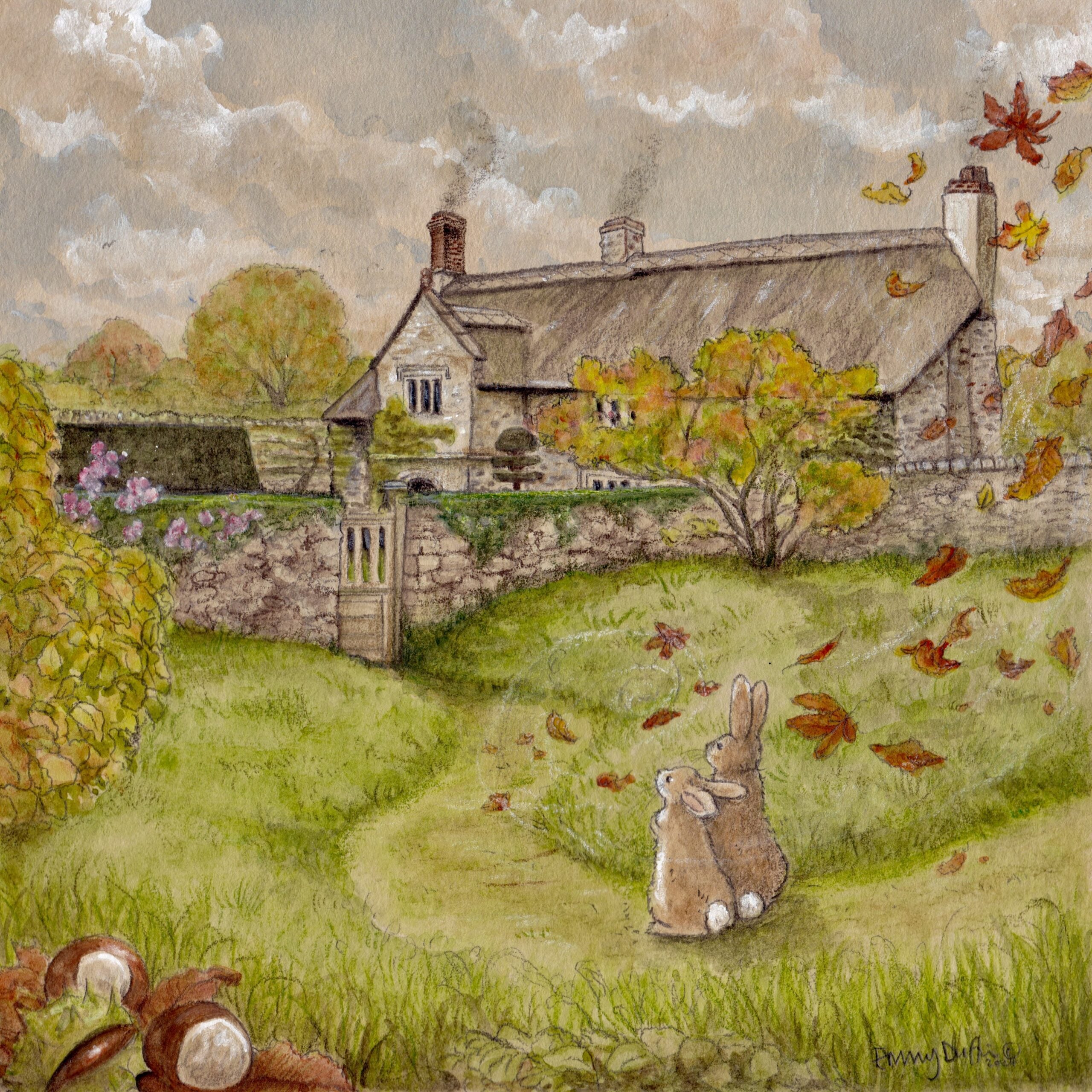 The Holiday House|The Holiday House framed – Emily Duffin Country ...